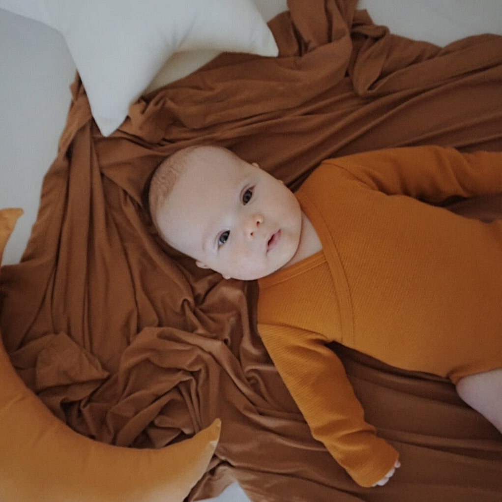 Corduroy Wrap Bodysuit – Chotobaby